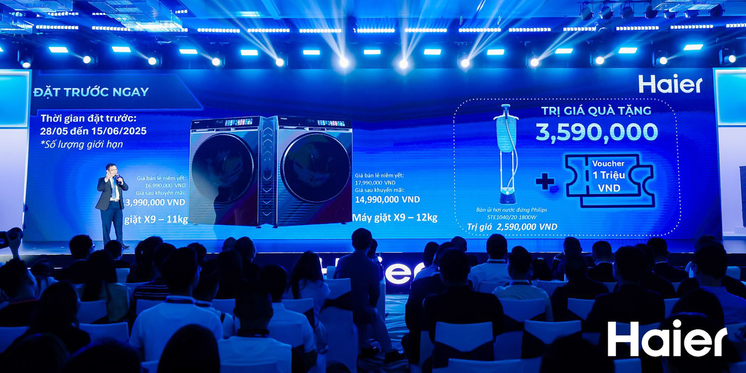 Haier chính thức ra mắt thị trường Việt Nam, hợp tác chiến lược cùng ...